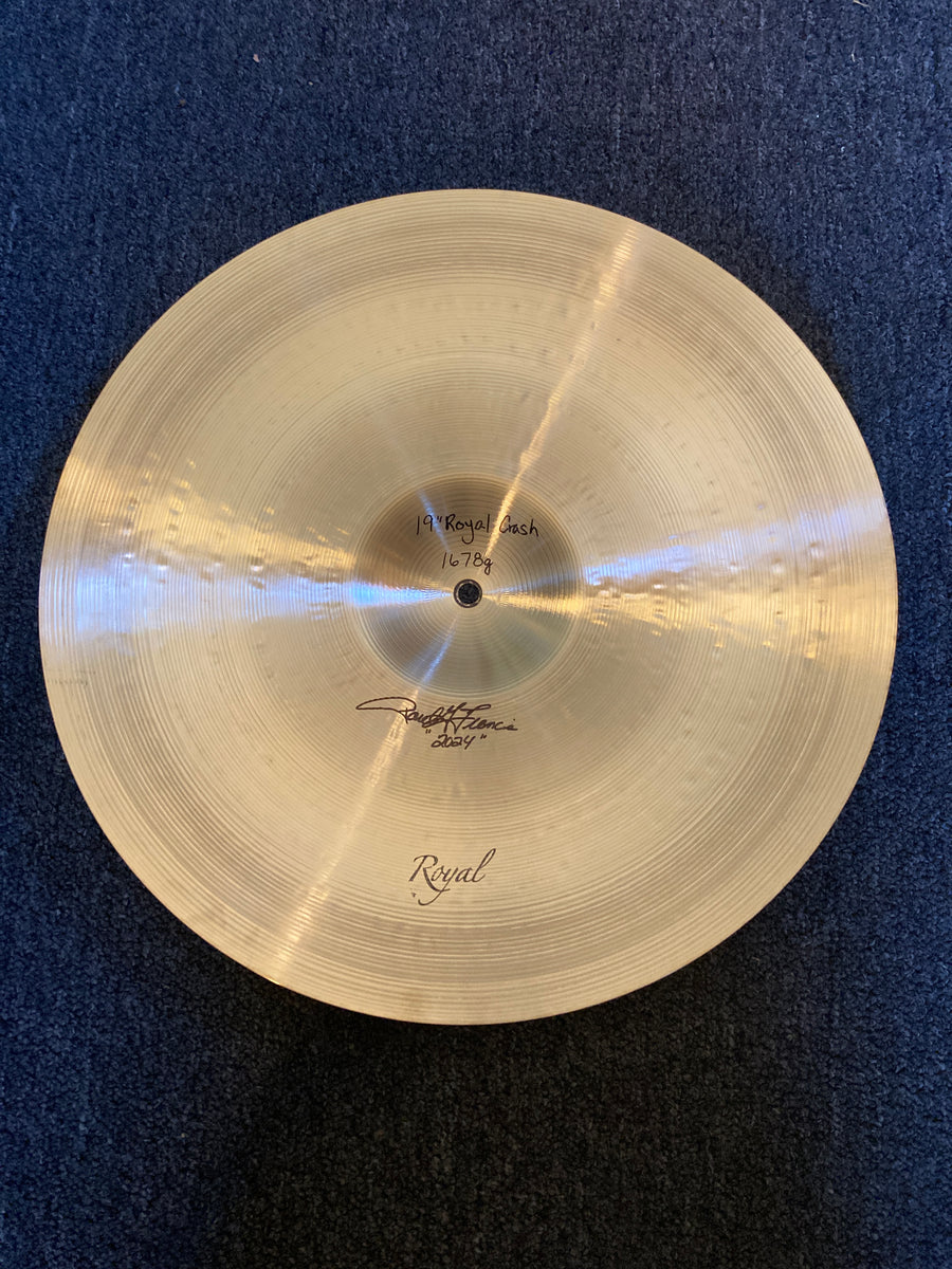 Royal Cymbals 19" Crash 1678g – Round Sound Cymbals